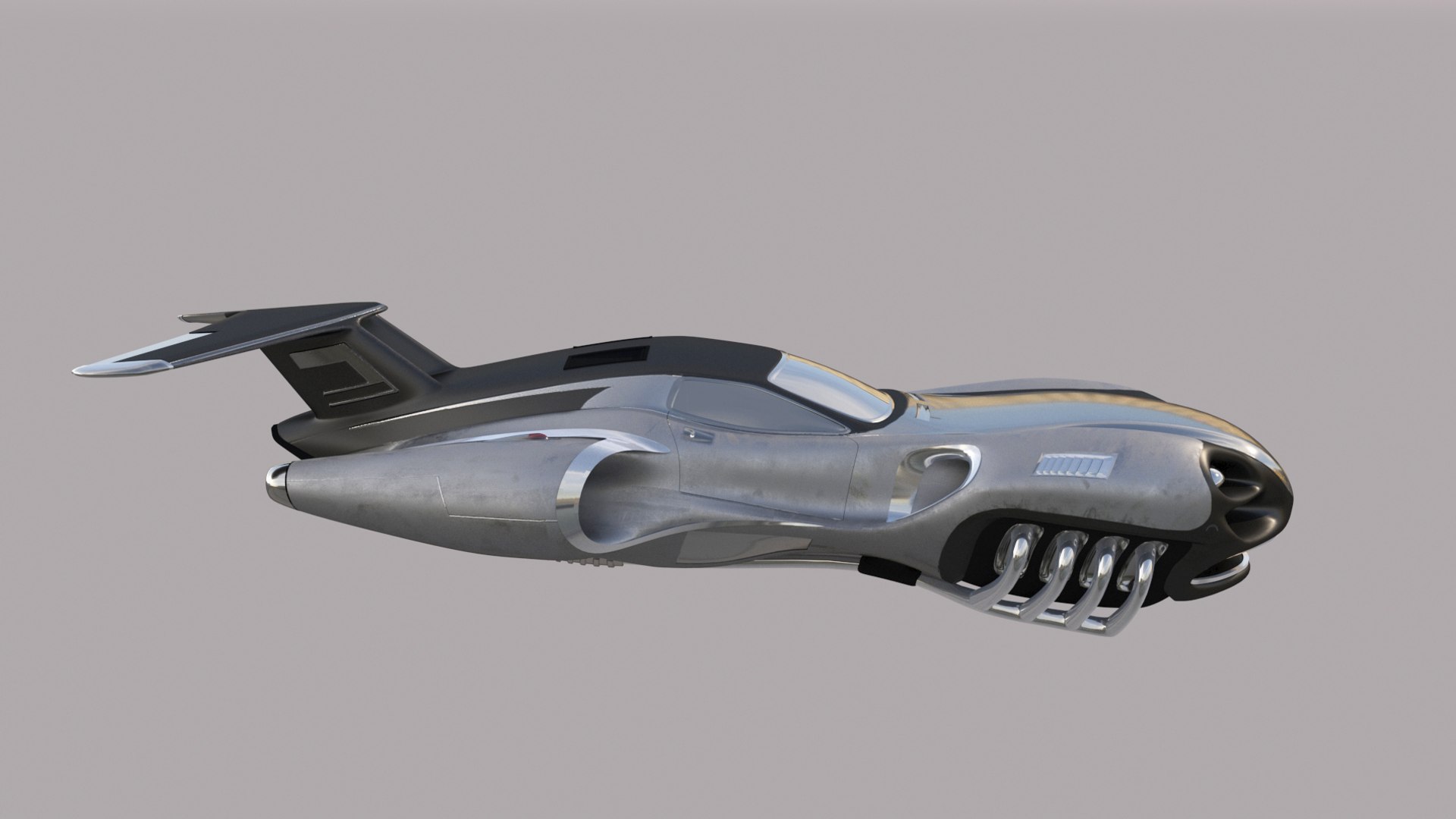 Hover 4 3D Model - TurboSquid 1190026