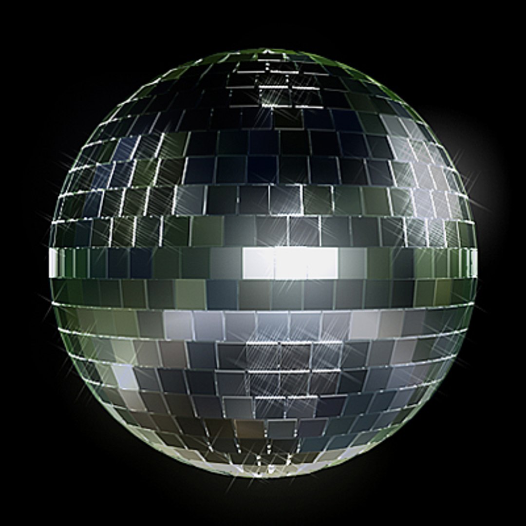 super disco fashion ball 3d model