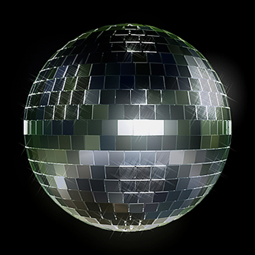 super disco fashion ball 3d model