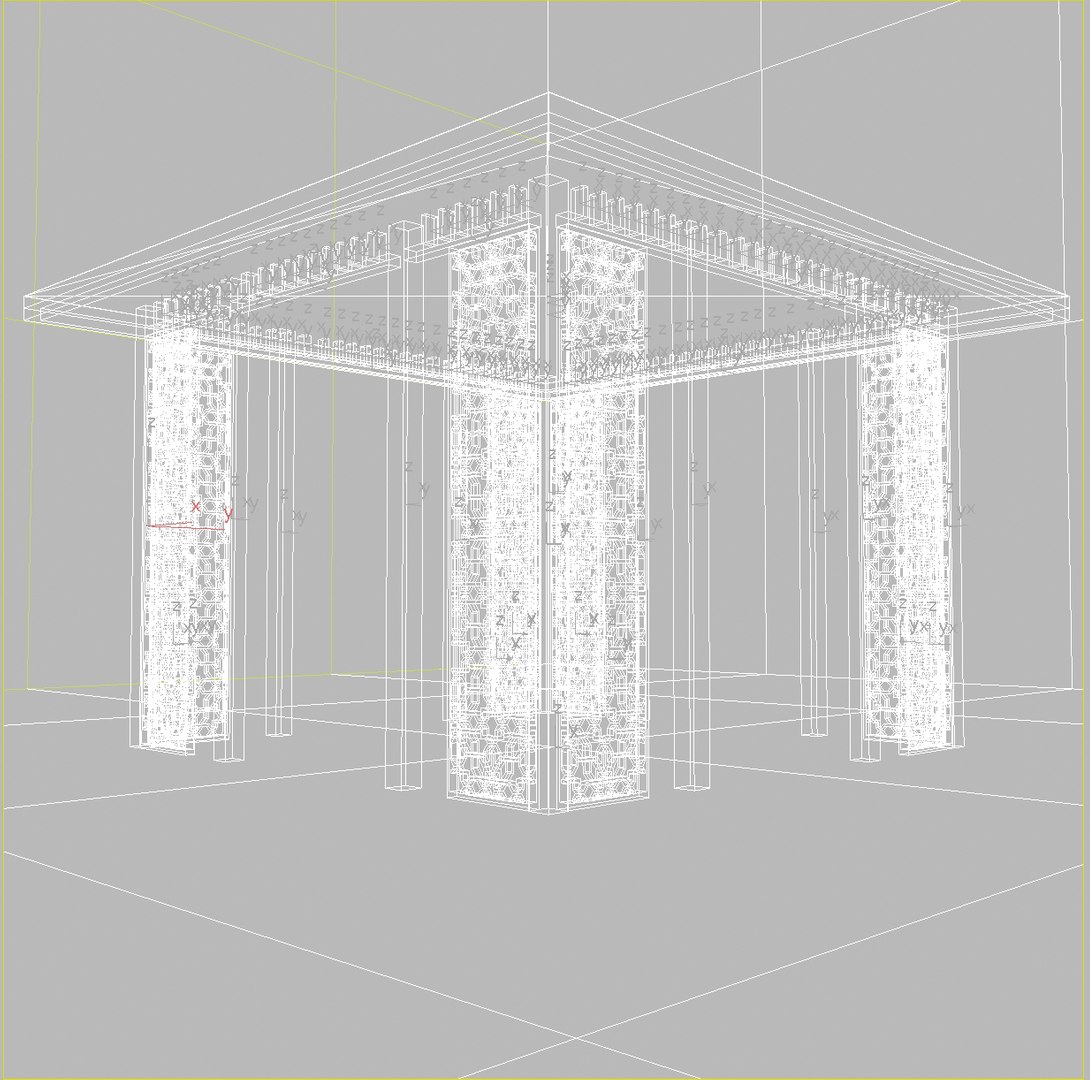 3d model garden design