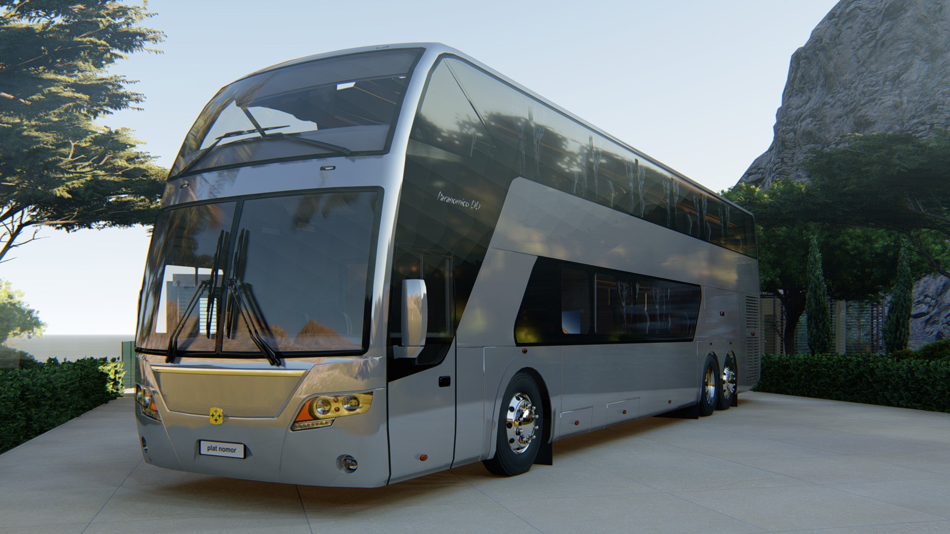 3D Autobus Bus Vehicle Model - TurboSquid 1662022