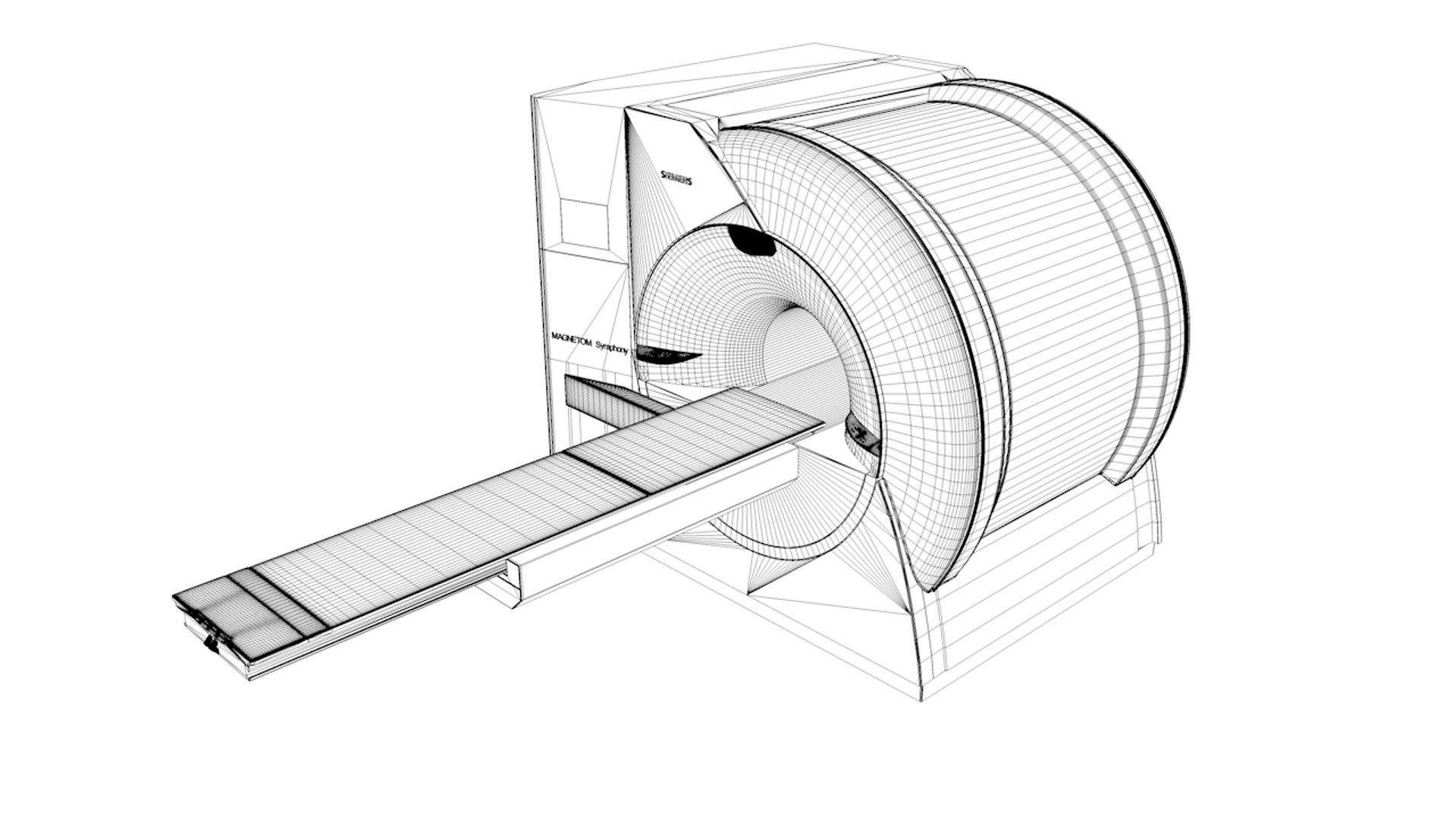 Siemens Magnetom Symphony 3d Model