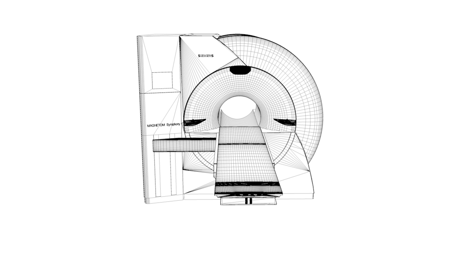 Siemens Magnetom Symphony 3d Model