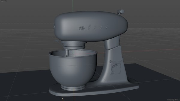 Food processor 3D model - TurboSquid 1681043