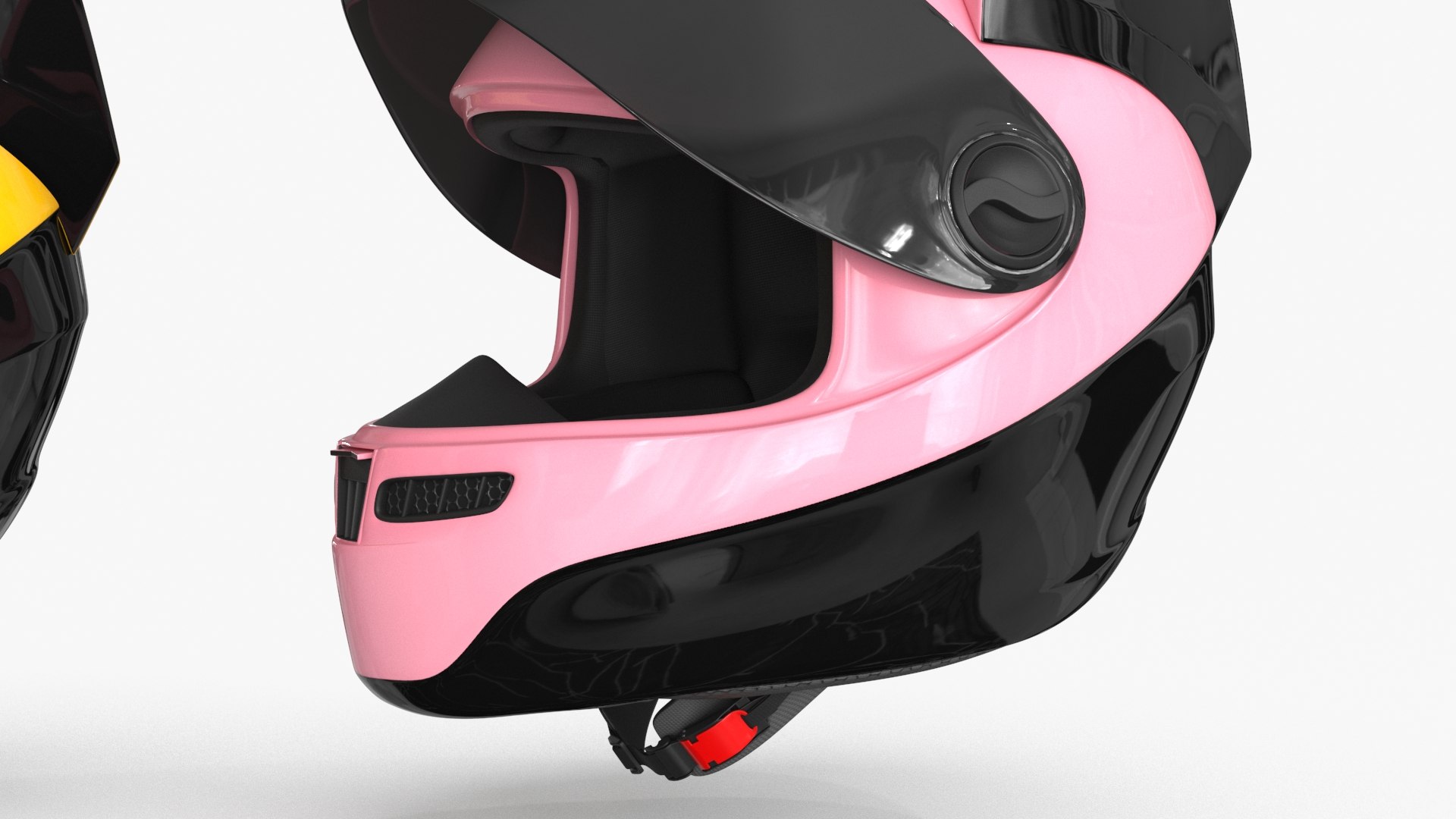 Motorcycle Helmet 2 Colors 3D Model - TurboSquid 2030859