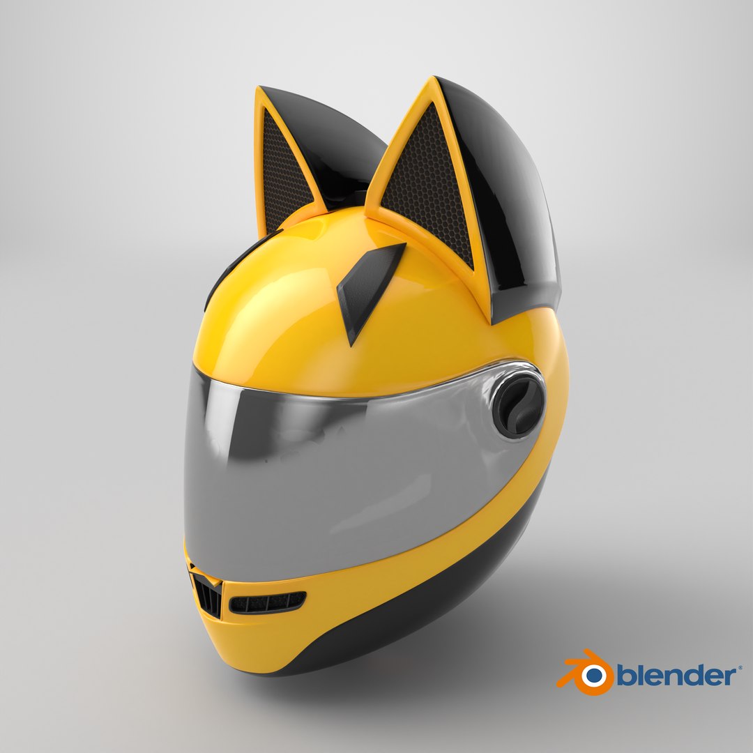 Motorcycle Helmet 2 Colors 3D Model - TurboSquid 2030859