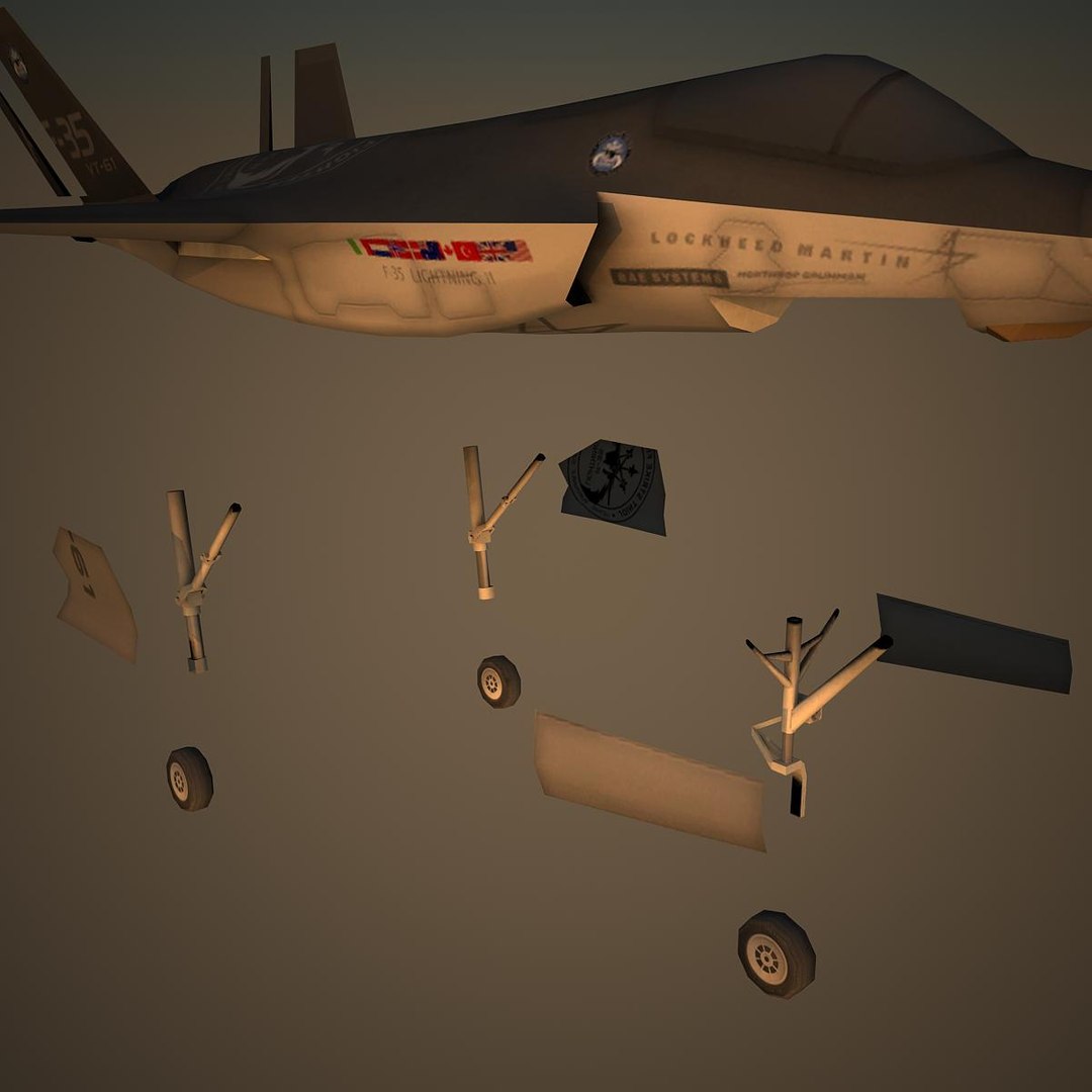 Lockheed Martin Basic Fighter 3d Model