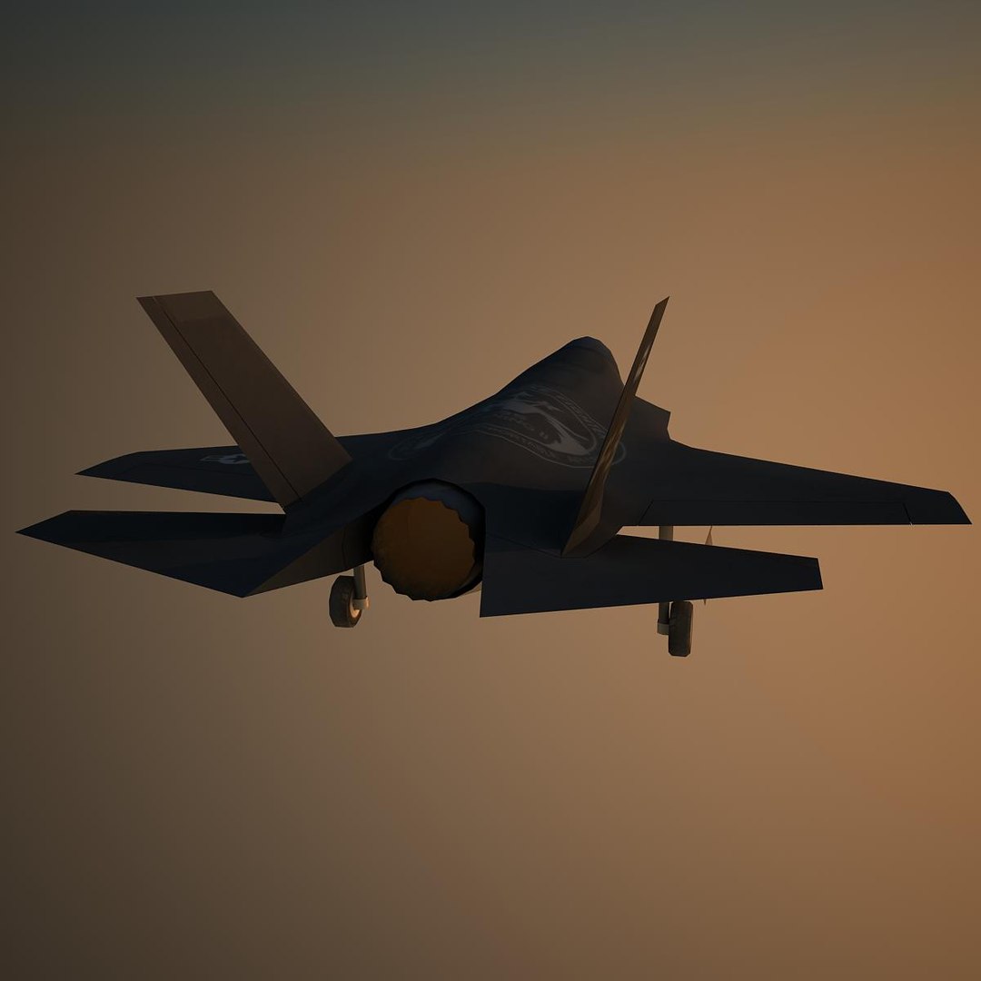 Lockheed Martin Basic Fighter 3d Model