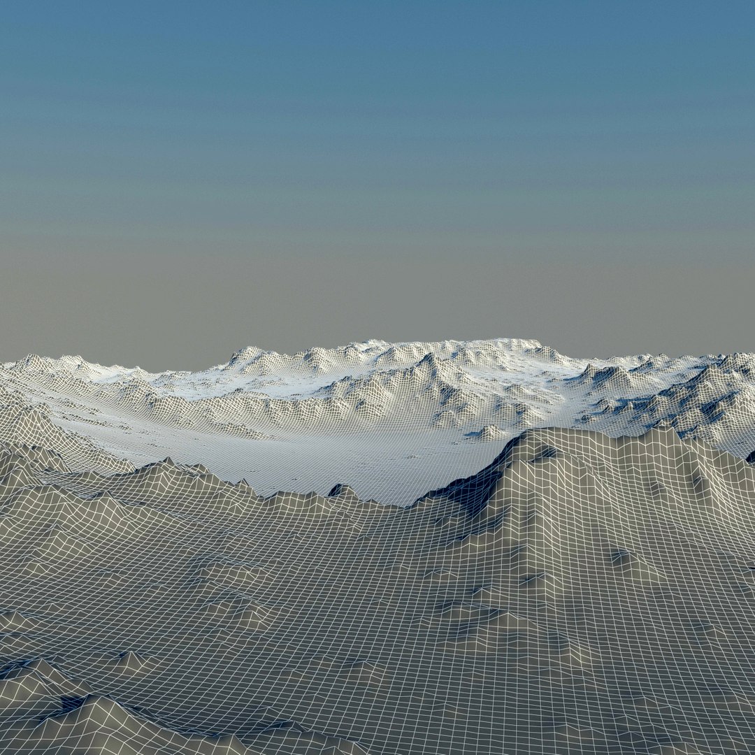 3d Max Mountain Terrain
