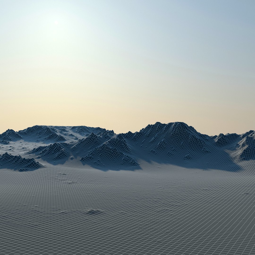 3d Max Mountain Terrain