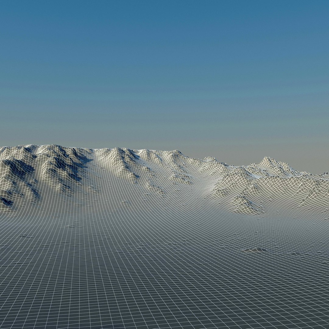 3d Max Mountain Terrain