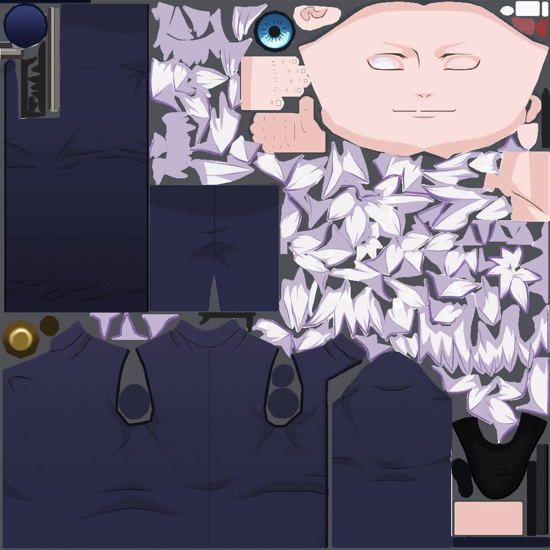 3D Satoru Gojo - TurboSquid 2366826