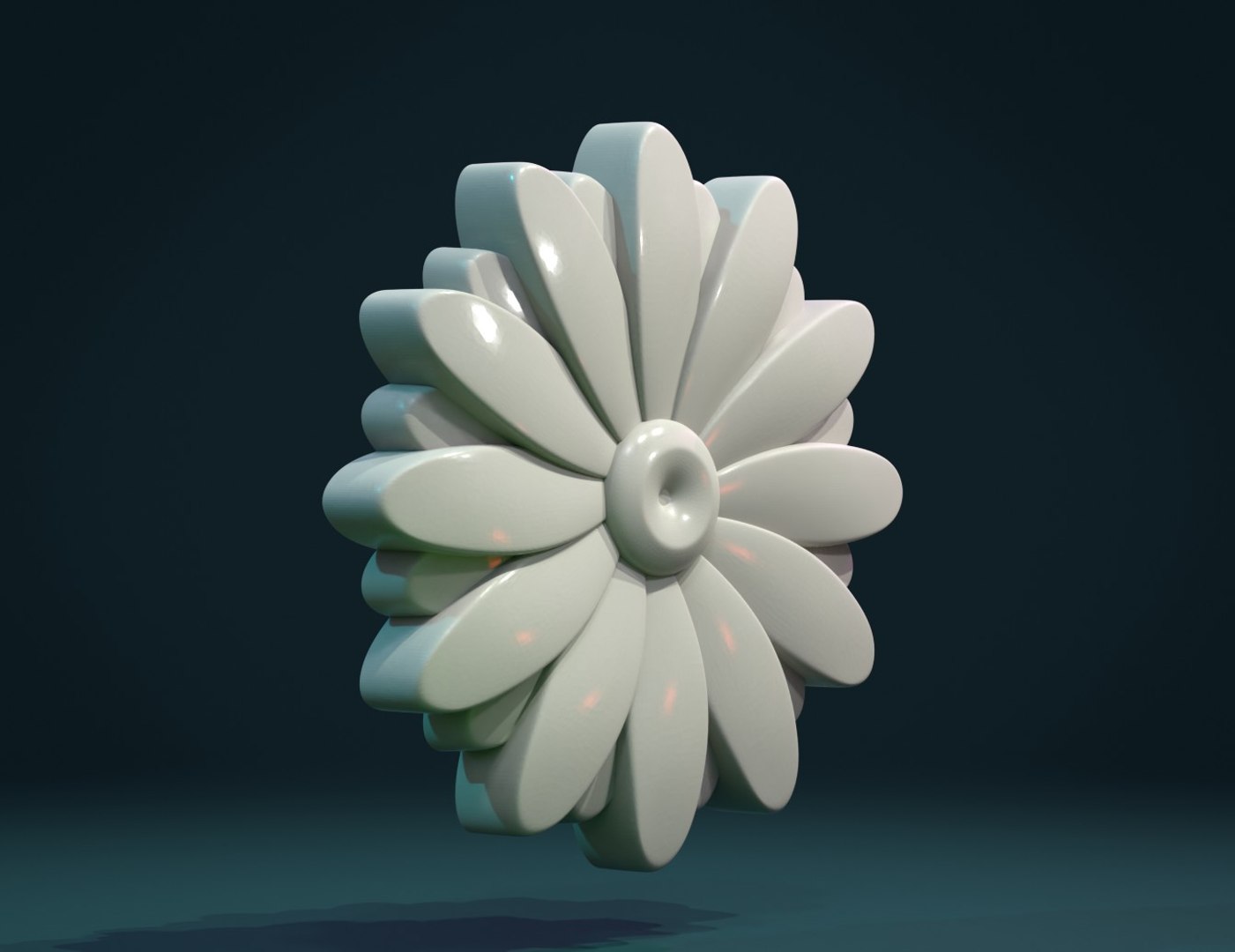 Daisy printable model - TurboSquid 1553177
