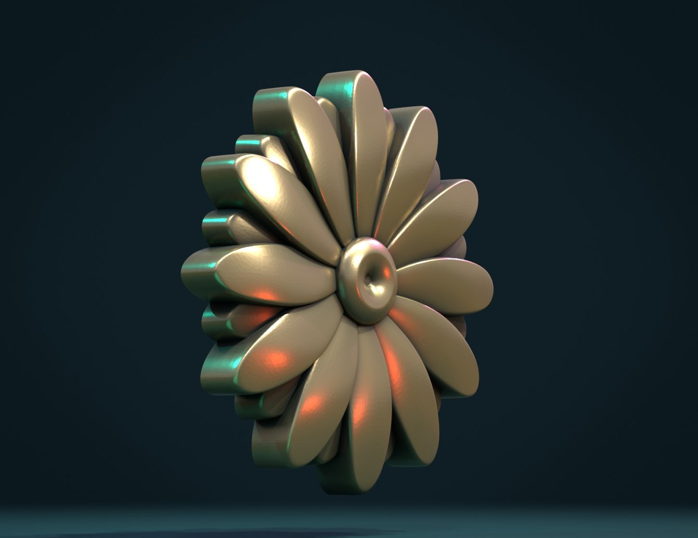Daisy printable model - TurboSquid 1553177