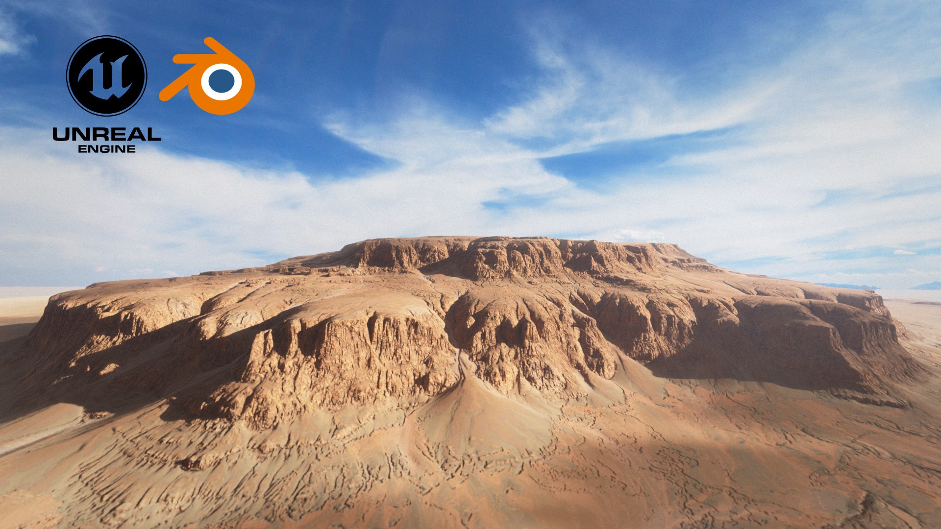 3D Desert Plateaus - TurboSquid 2112182