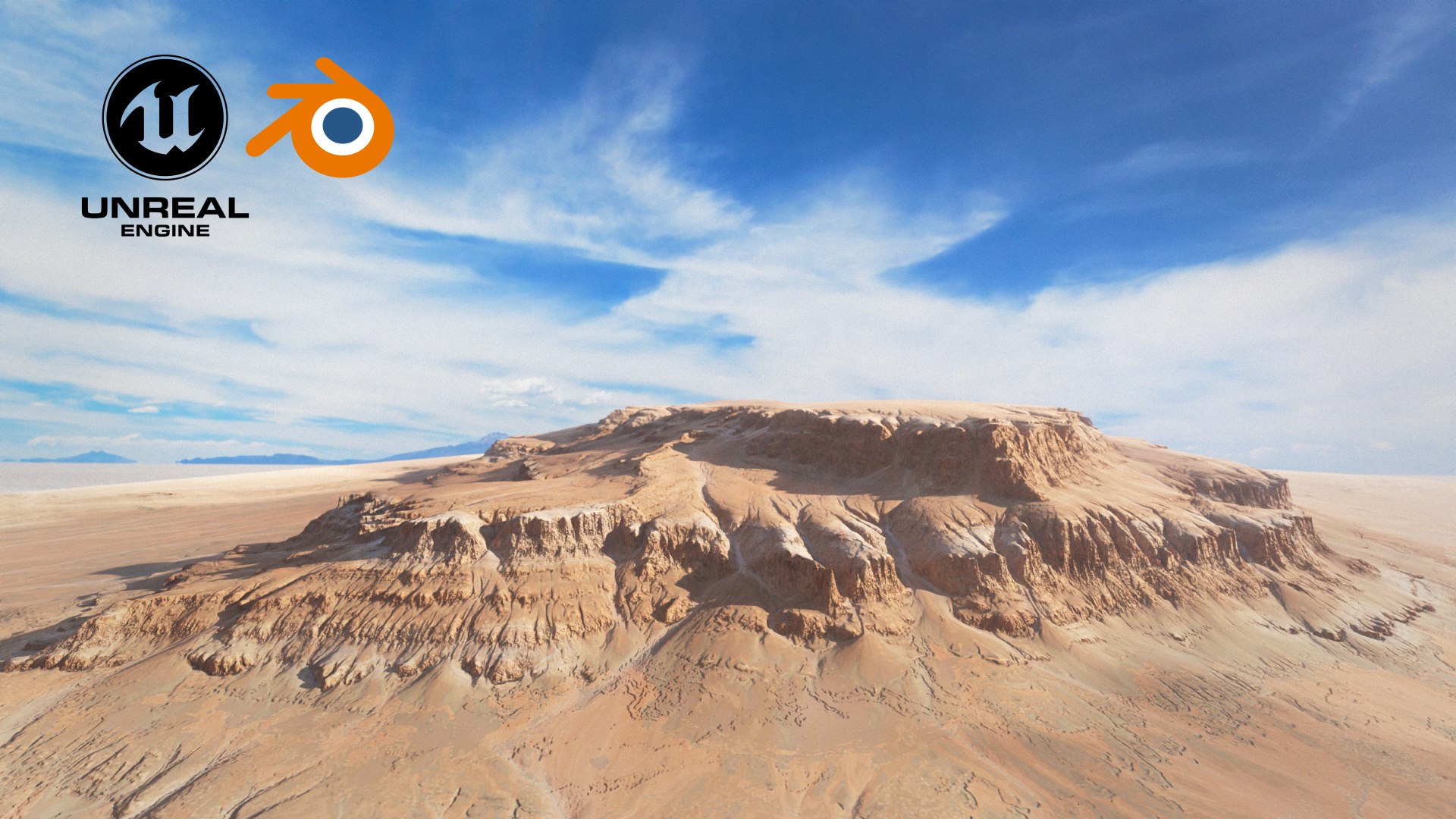 3D Desert Plateaus - TurboSquid 2112182