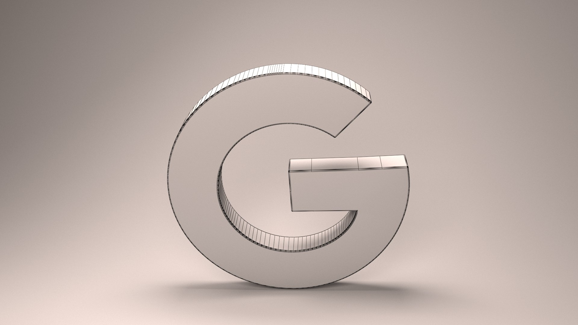 Google Logo 3D Model - TurboSquid 2033004