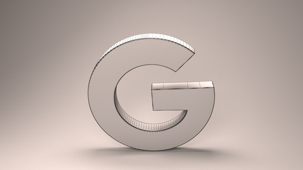 modelo 3d Google Logo - TurboSquid 2033004