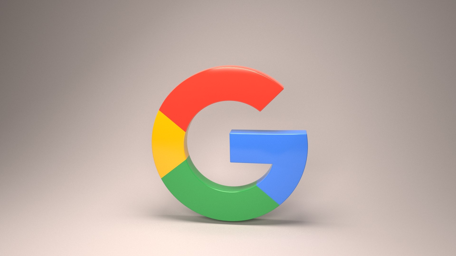 Google Logo 3D Model - TurboSquid 2033004