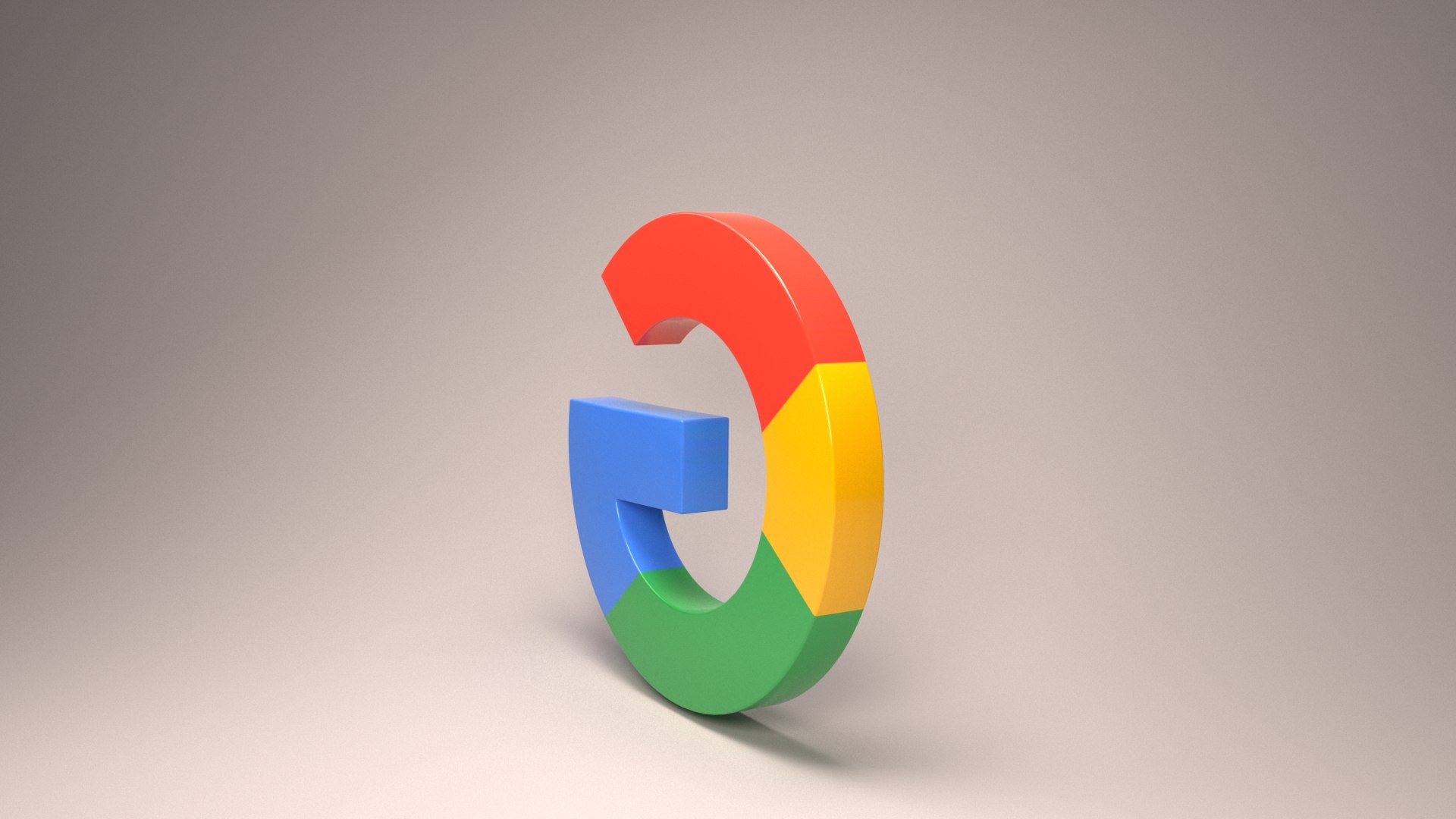 Google Logo 3D Model - TurboSquid 2033004