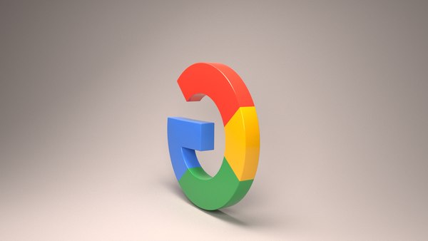 modelo 3d Google Logo - TurboSquid 2033004