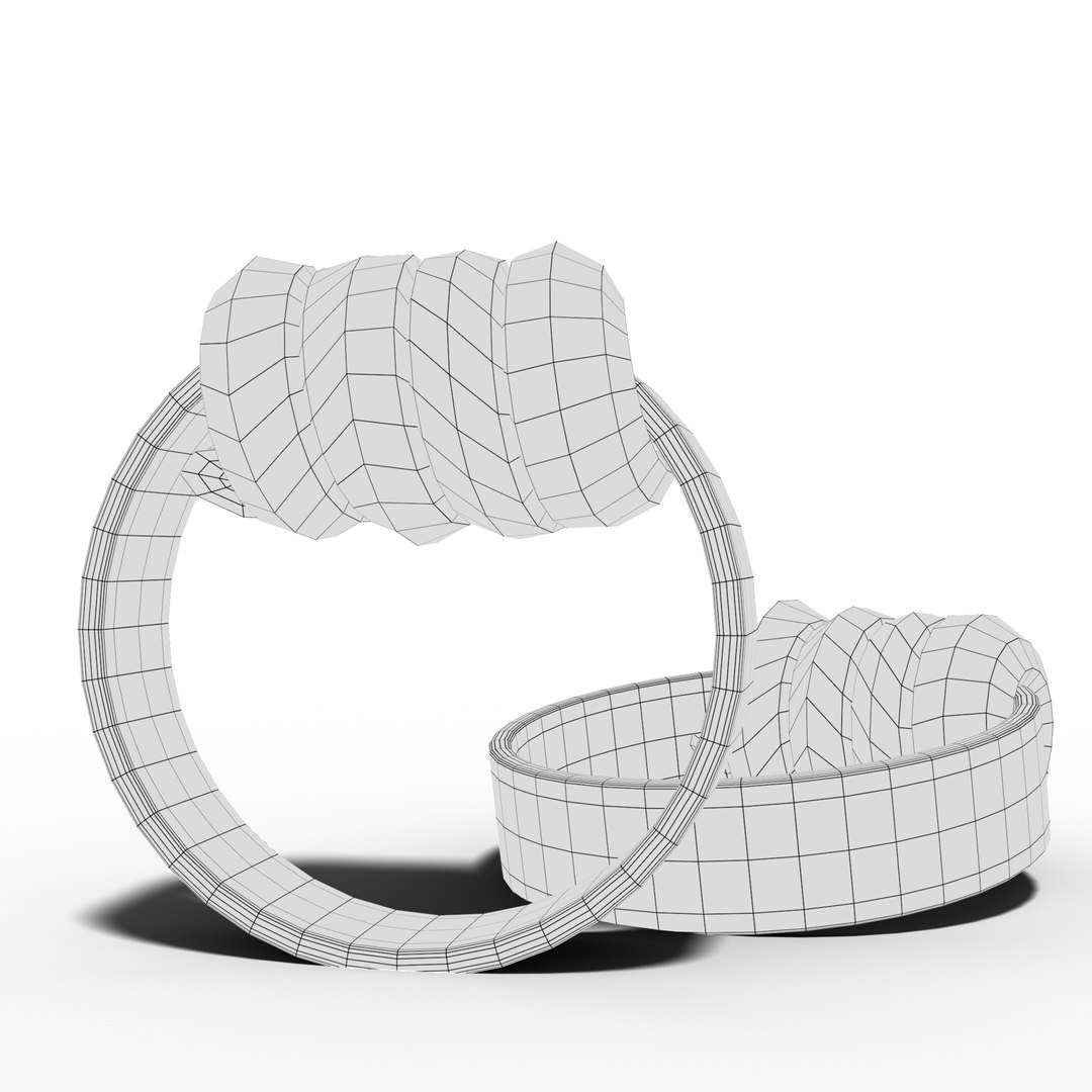 3D Spiral Ring - TurboSquid 2092930