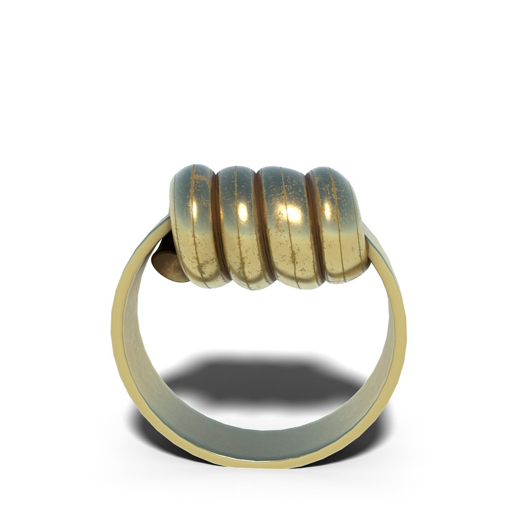 3D Spiral Ring - TurboSquid 2092930