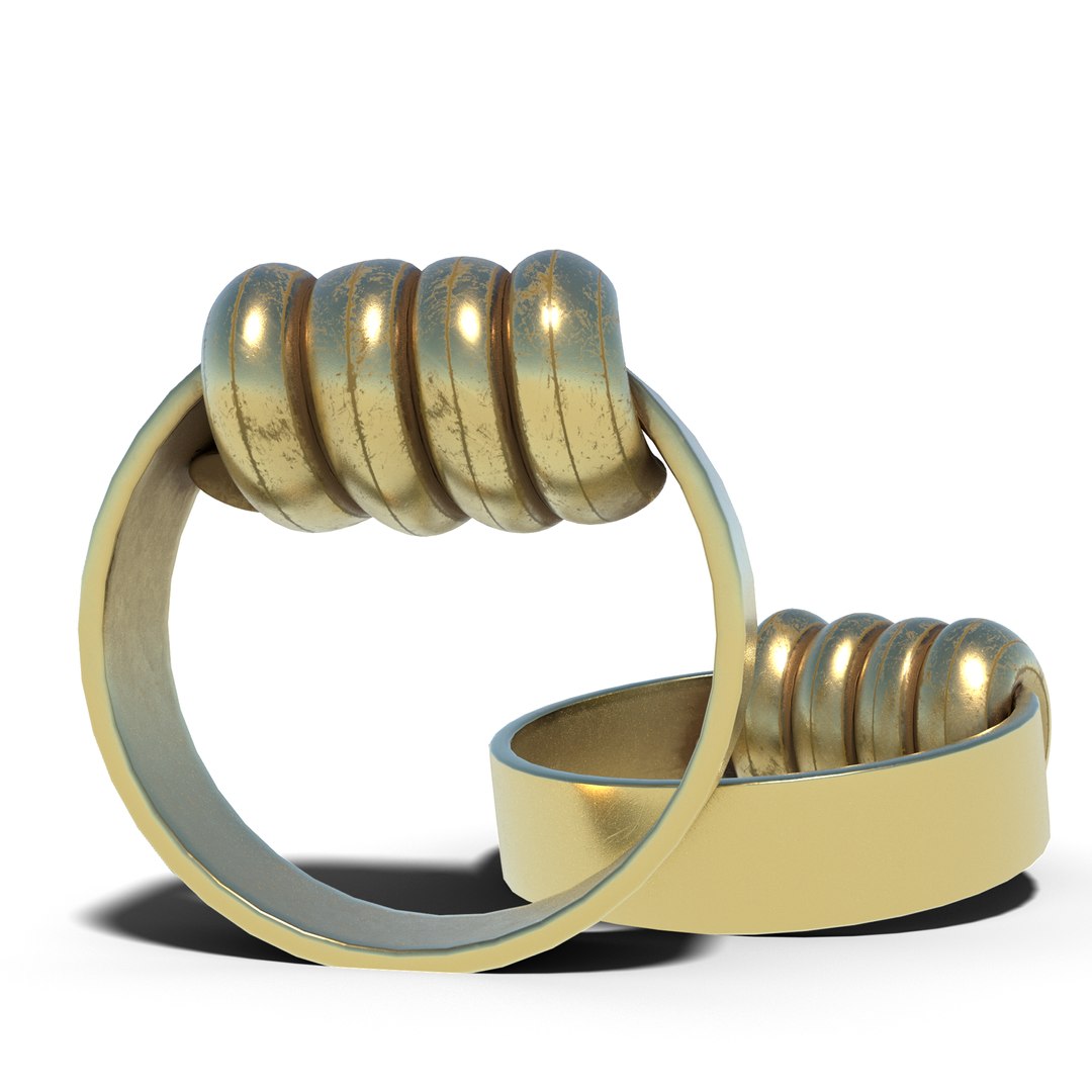 3D Spiral Ring - TurboSquid 2092930