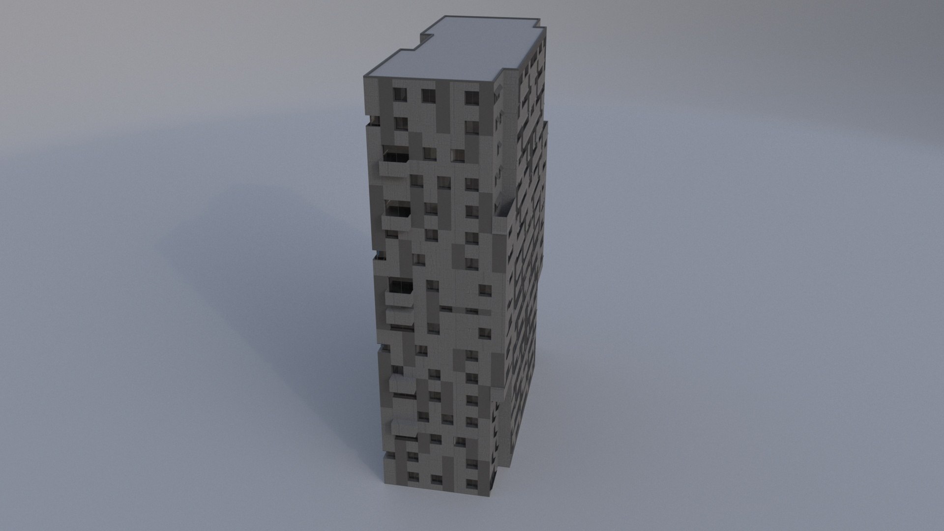 3D Building_contemporary_B Model - TurboSquid 2312210