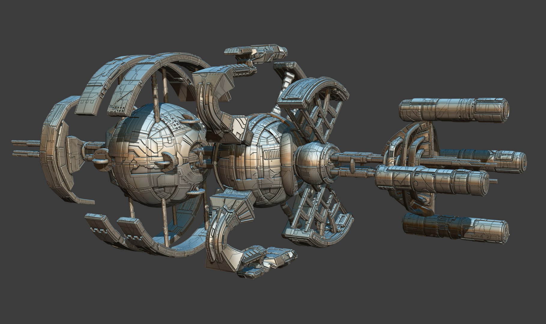 3D Space Equipment Node 00196 Model - TurboSquid 2029529