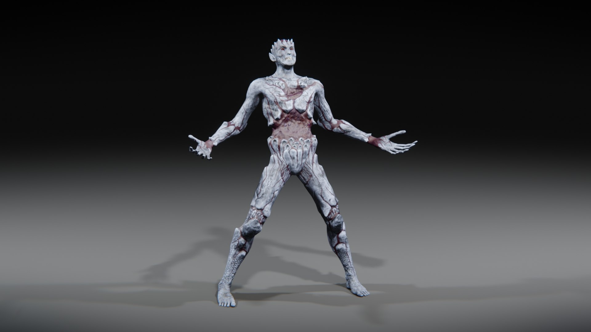 3D Longarmed Character Model - TurboSquid 2004532