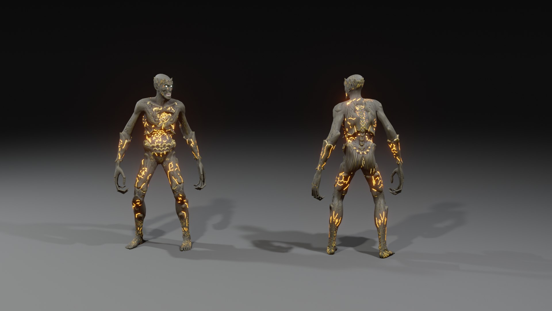 3D Longarmed Character Model - TurboSquid 2004532