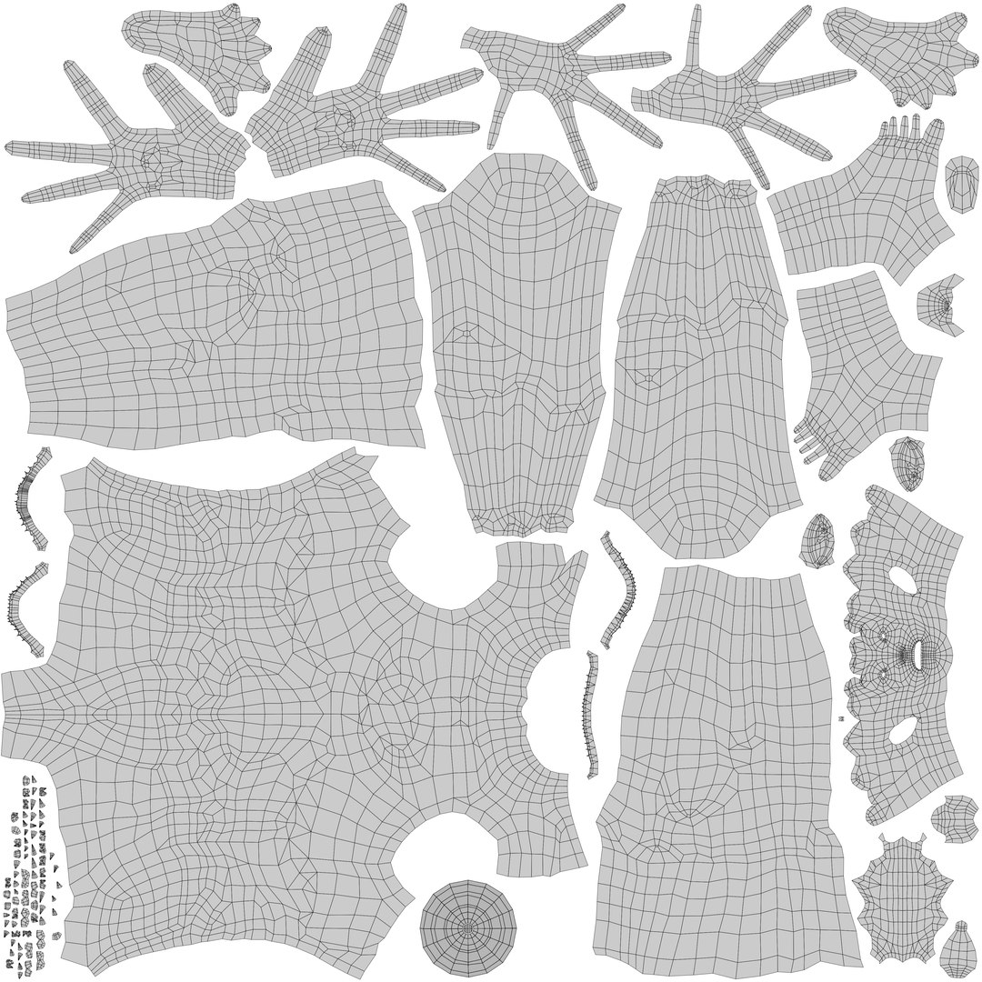 3D Longarmed Character Model - TurboSquid 2004532