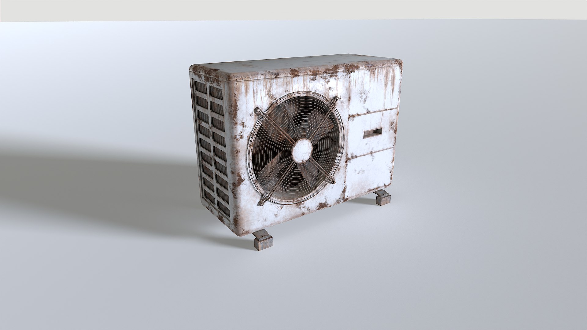 Rusty Rooftop AC Hvac Unit 3 Model - TurboSquid 2340509