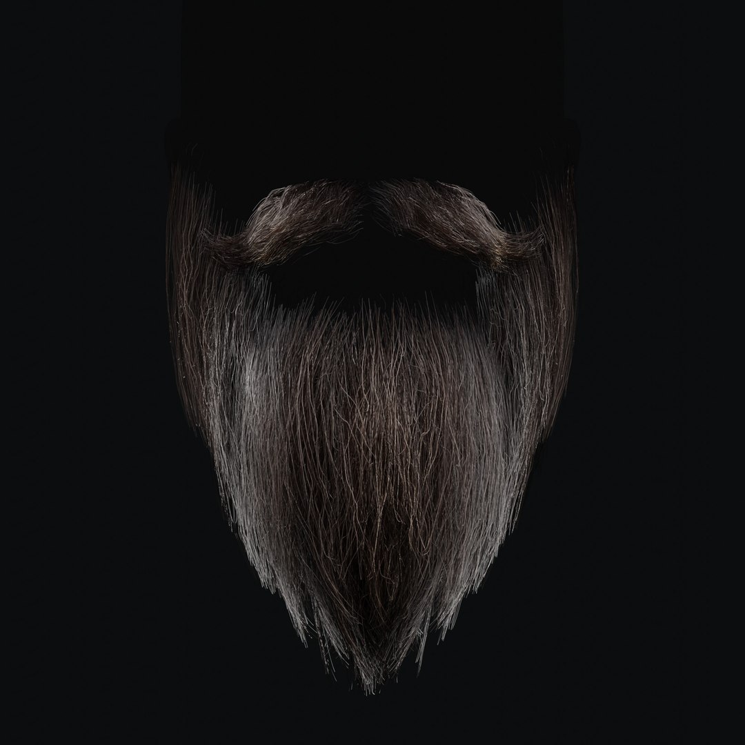 3D Beard RealTime 2 Version 1 Model - TurboSquid 1879681