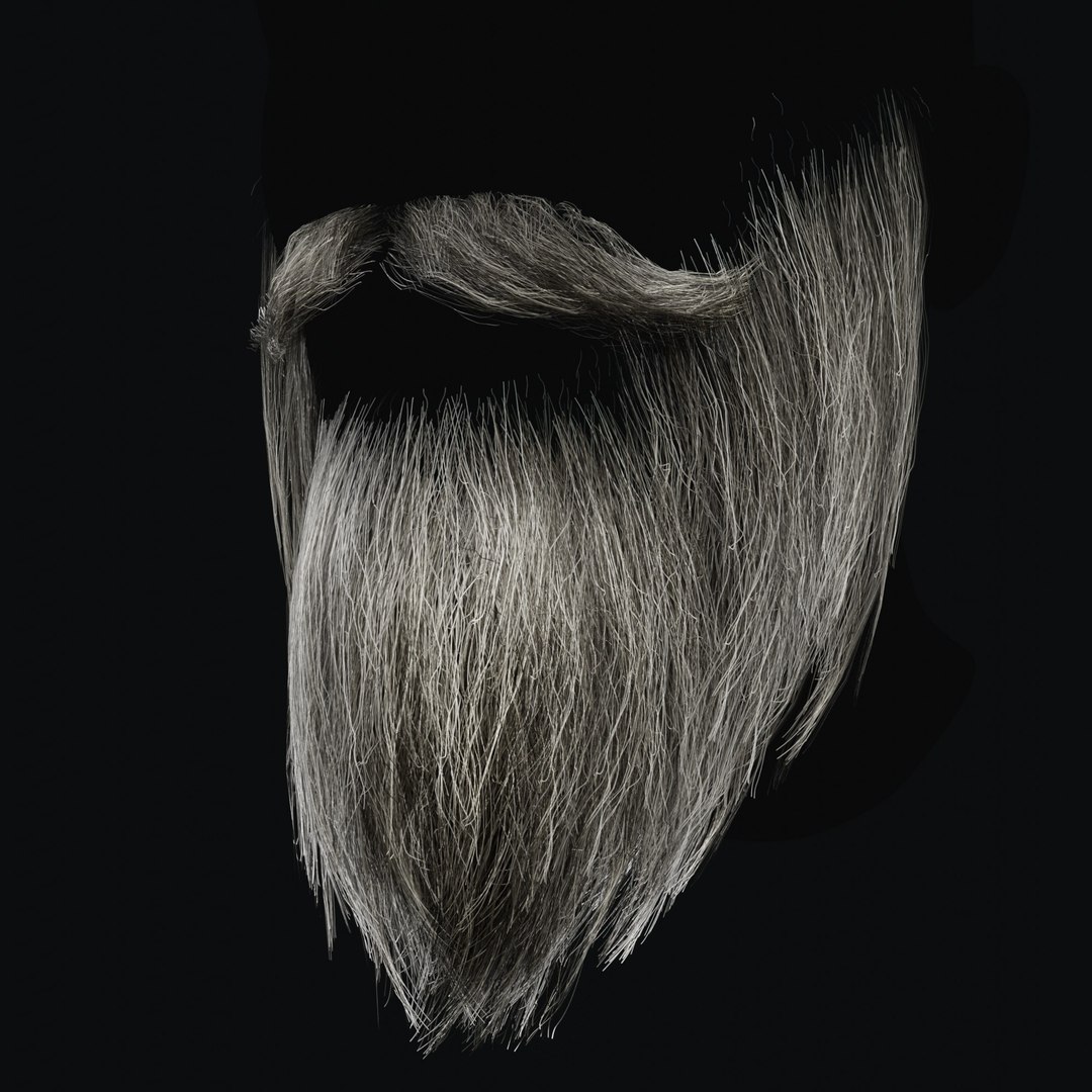 3D Beard RealTime 2 Version 1 Model - TurboSquid 1879681