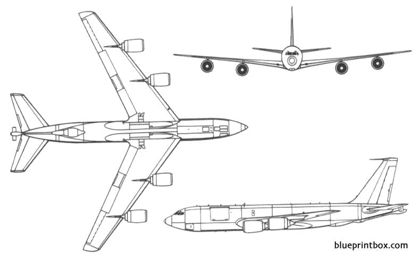 Boeing kc-135 3D model - TurboSquid 1671788