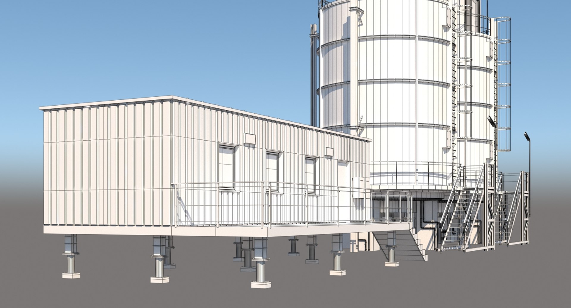 Refinery Module 3D Model - TurboSquid 1173856