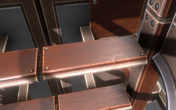 Modular ladder floor model | 1147928 | TurboSquid