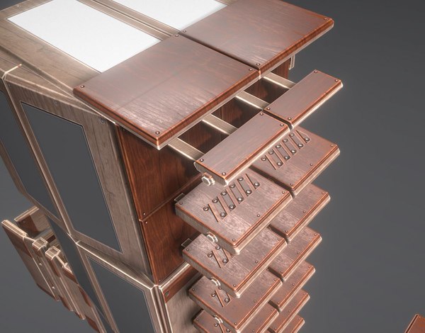 Modular ladder floor model | 1147928 | TurboSquid