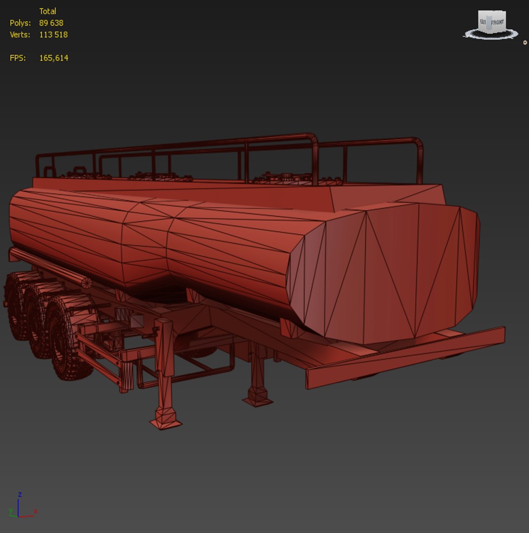 3D Trailer - TurboSquid 1213660