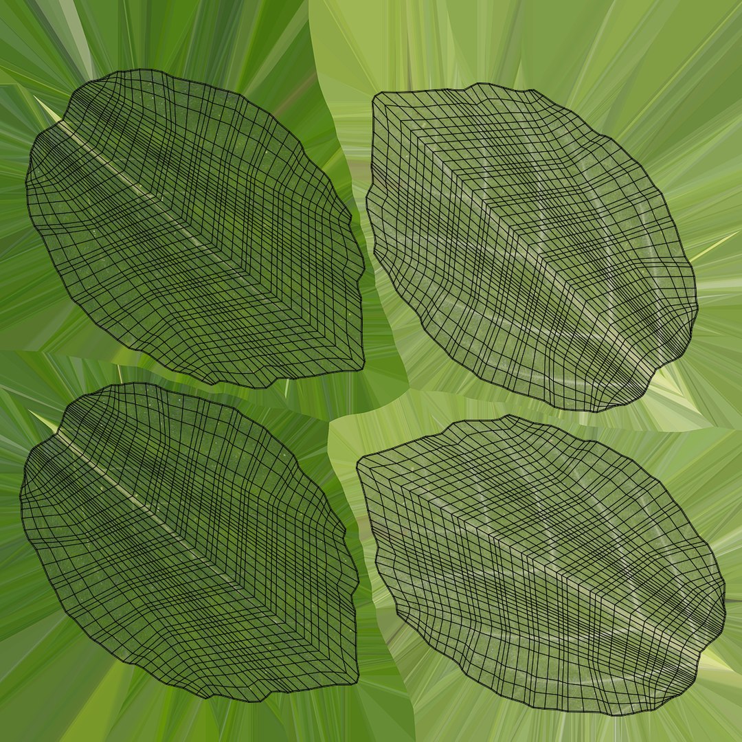 Mint Leaves Pbr Model - TurboSquid 1581309