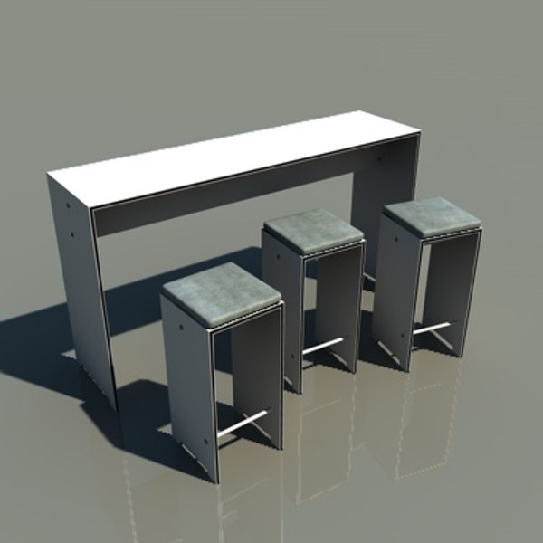 3d kitchen bar