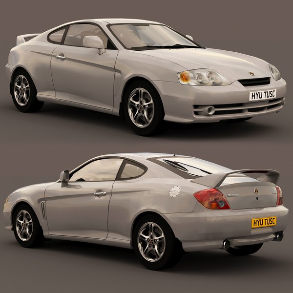 3D hyundai tuscani elisa 2003 model - TurboSquid 2044204