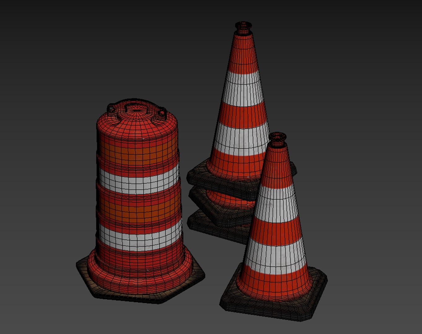 Realistic Repair Cone 3D Model - TurboSquid 1377889