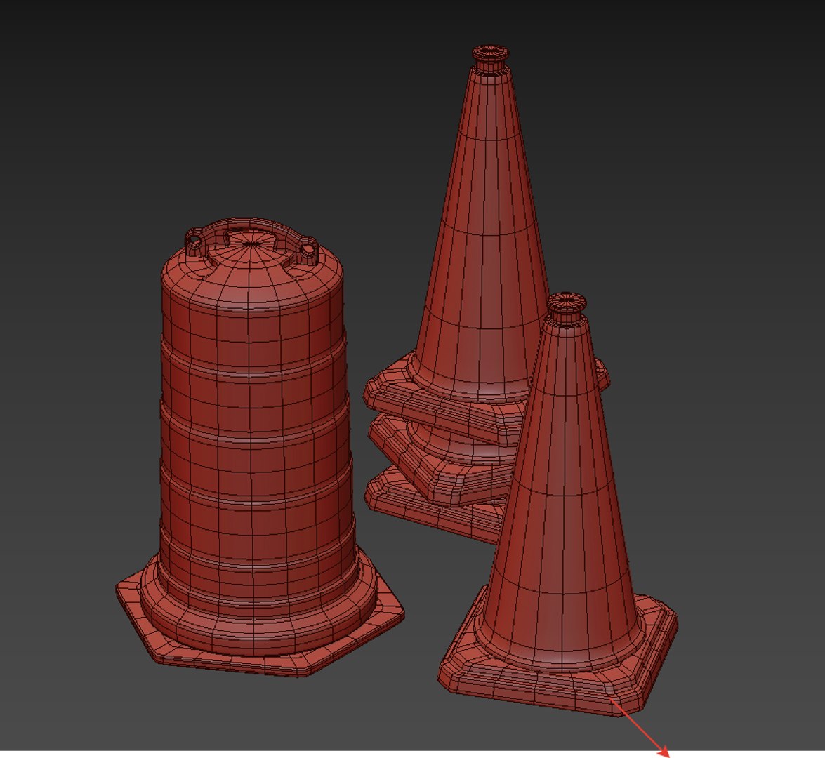 Realistic Repair Cone 3D Model - TurboSquid 1377889