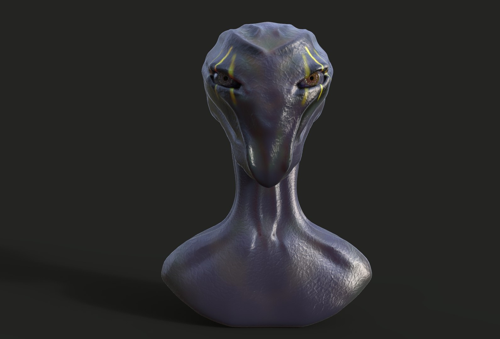 Alien Scy-fi 3 3D model 3D model - TurboSquid 2013886