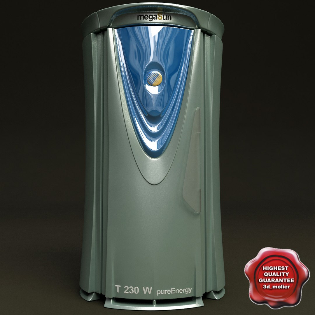 3d Stand Tanning Bed Megasun Model