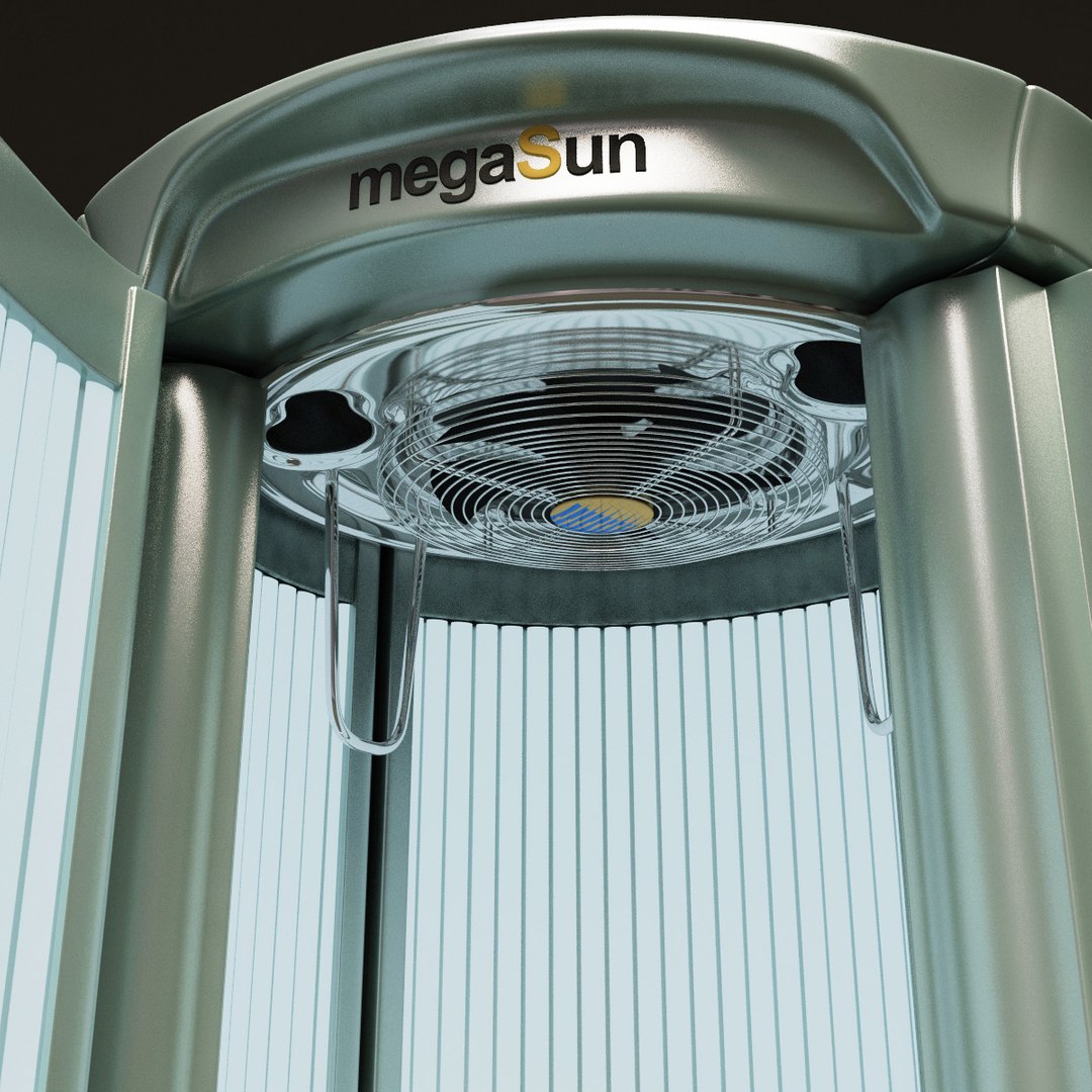 3d Stand Tanning Bed Megasun Model