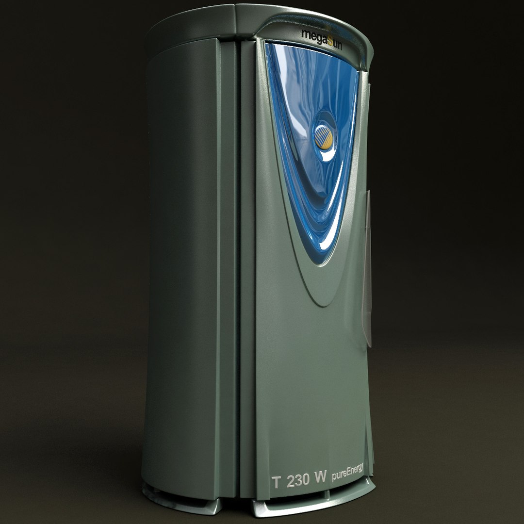 3d Stand Tanning Bed Megasun Model